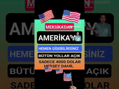 AMERİKA'YA KANADA'YA GİTMEK isteyen ARASIN 