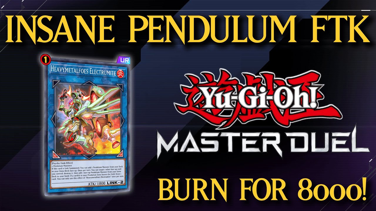Yu-Gi-Oh Master Duel PENDULUM FTK BURN - Deck Profile, Guide, & Replay ...