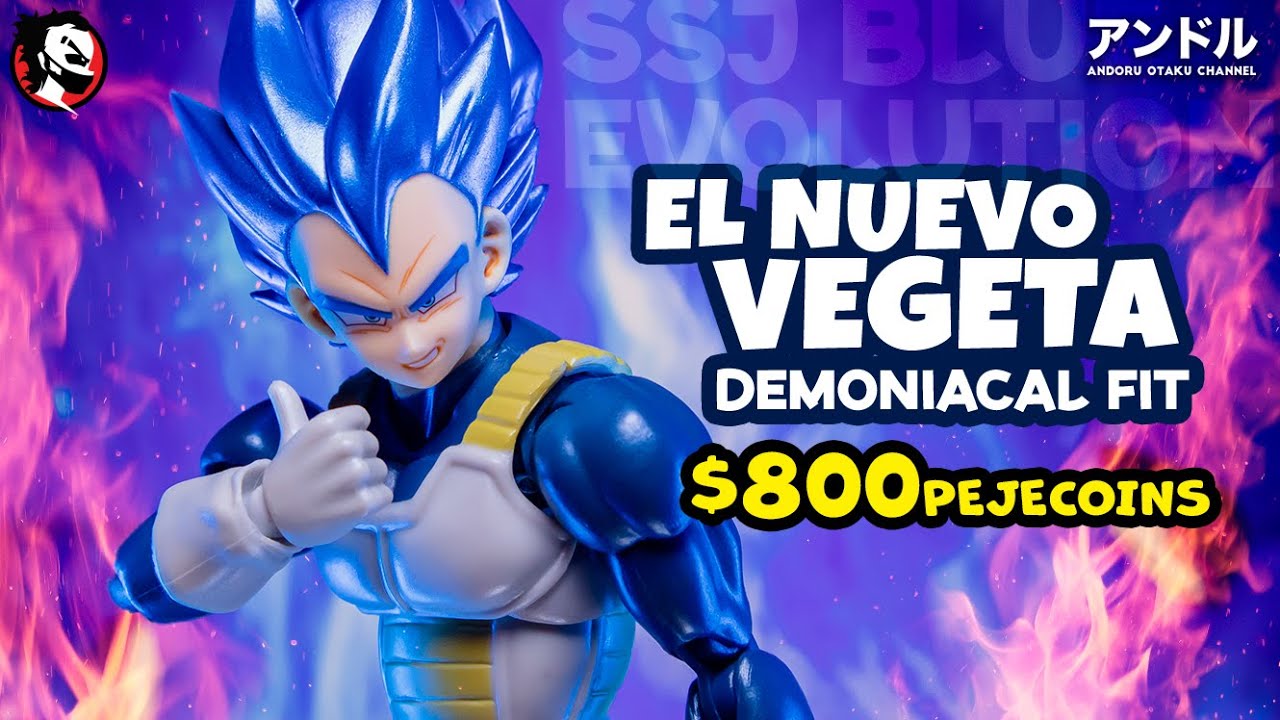 VEGETA Blue Evolution II DEEP BLUE Demoniacal Fit copia SH FIGUARTS ...