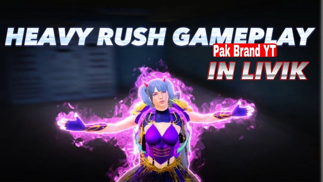 Rush Up gameplay 🥵/heavy Rush gameplay in livik😳/pubg mobile ️ - YouTube