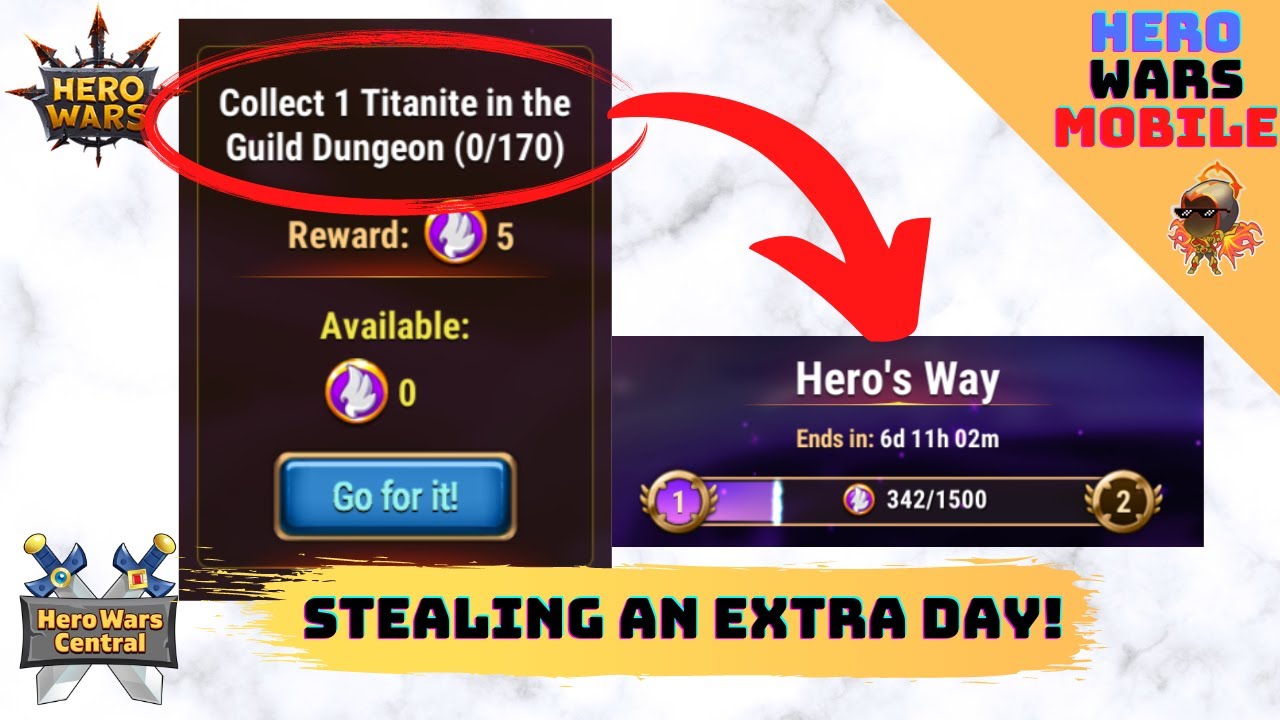 Completing Difficult Feats of Strength | Hero Wars Mobile - YouTube