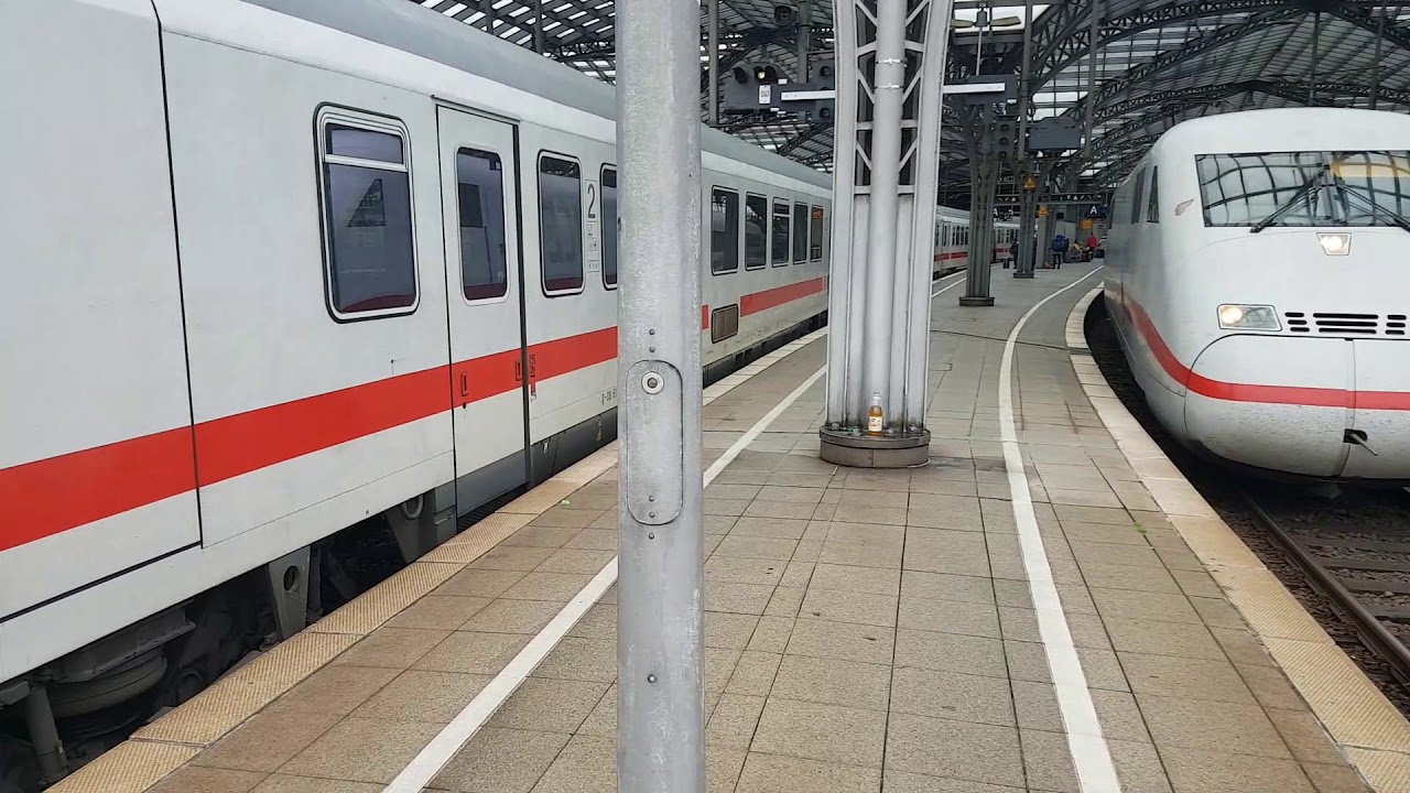 ICE 614/IC2028 depart Koln hbf,5/11/17 - YouTube