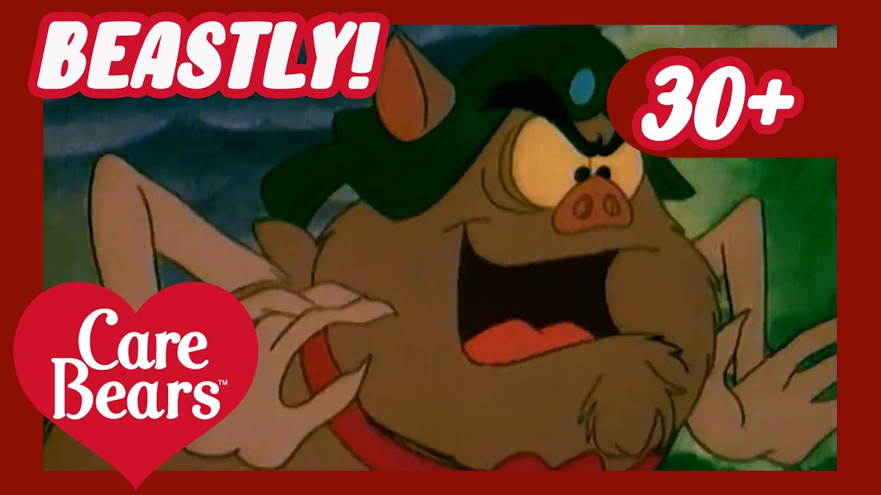 @carebears - Beastly's Dastardly Deeds | 30+ Mins Care Bears Classic ...