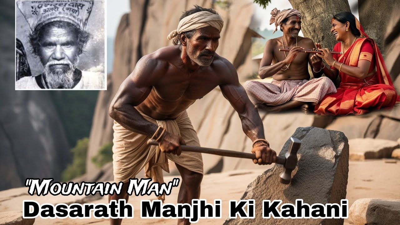 Dasarath Manjhi ki Kahani | Story Of Mountain man | illucinimi - YouTube