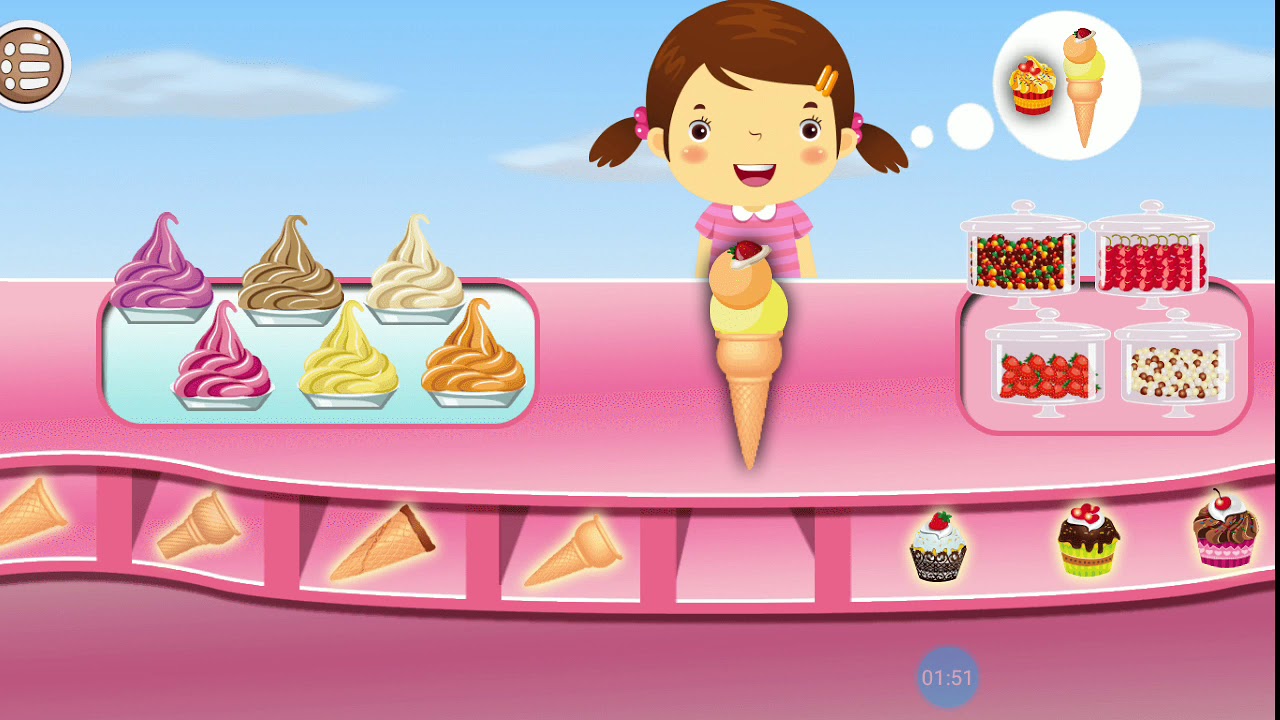 Lce cream game for guests - YouTube