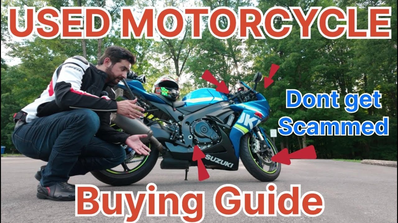 How to buy a Used Motorcycle - Find - Inspect - Test - Buy - GSXR - YouTube