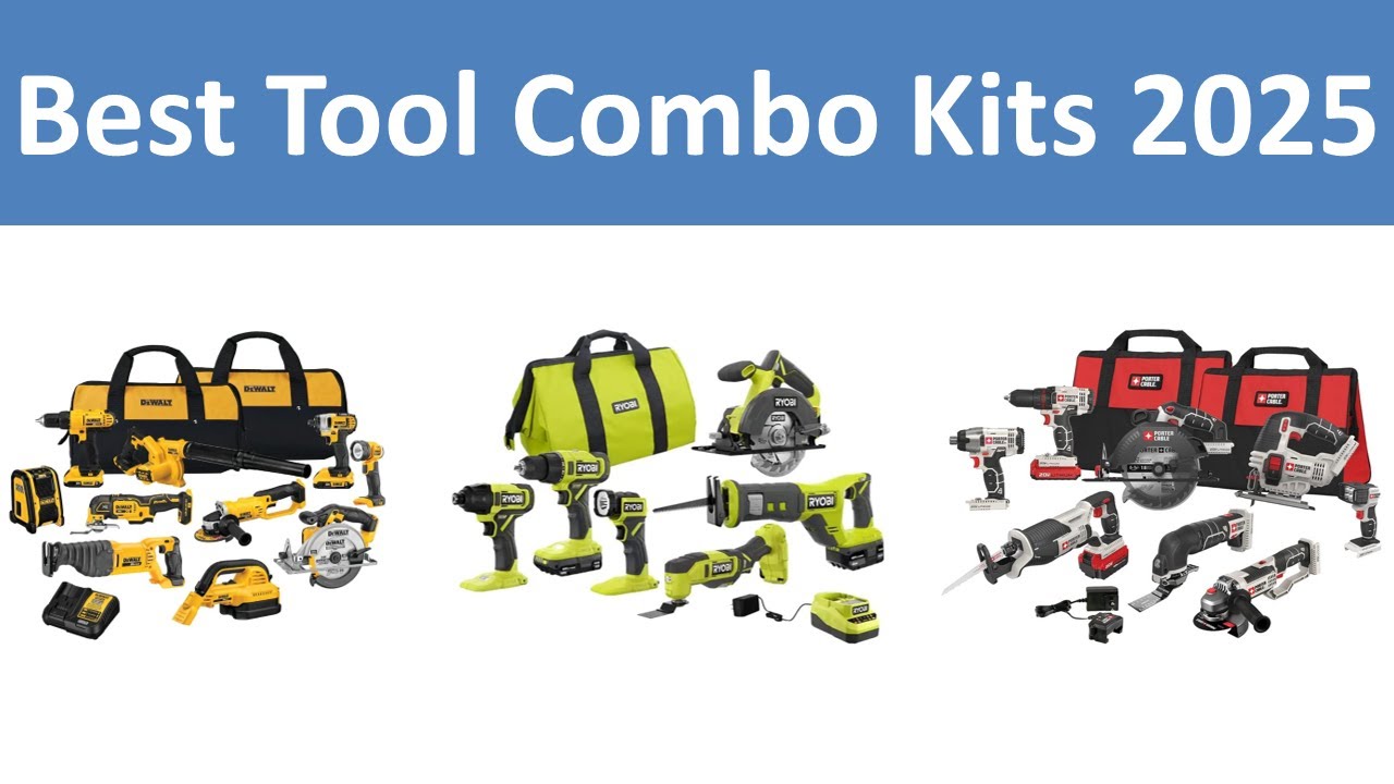 Top 10 Best Tool Combo Kits in 2024 - YouTube