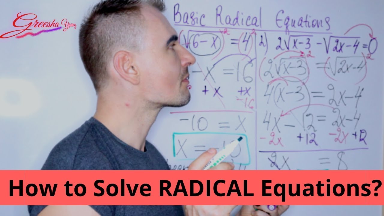 How to Solve Basic RADICAL (IRRATIONAL) Equations? - YouTube