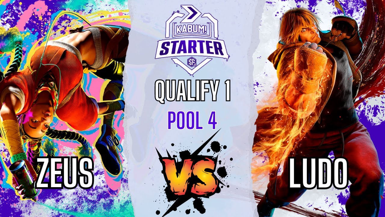 SF6 👊 Zeus (Kimberly) vs Ludo (Ken) 👊 KaBuM! Starter Street Fighter 6 - Qualify 1 - Pool 4 - YouTube