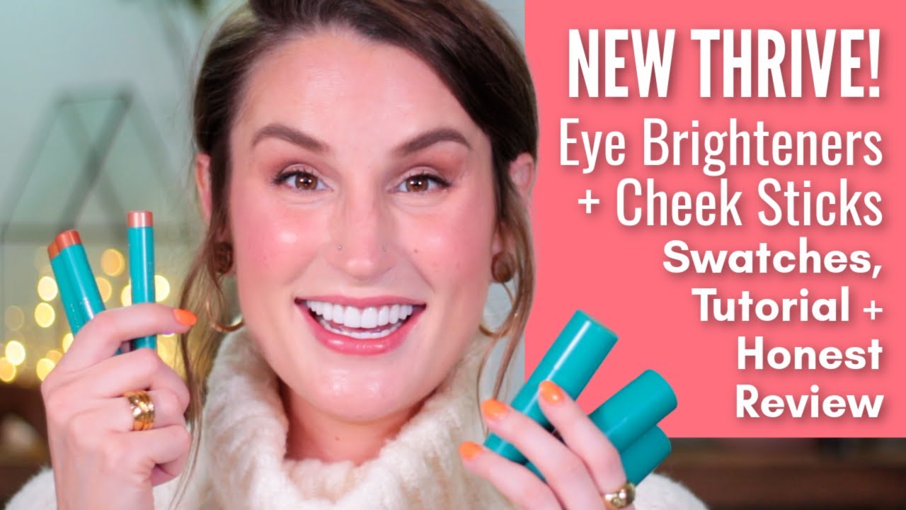 NEW THRIVE CAUSEMETICS TESTED! | All New Brilliant Eye Brighteners ...