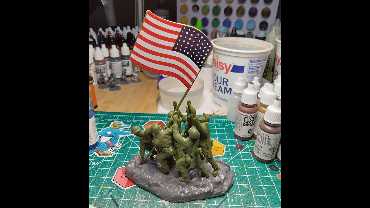 BMC Toys and Paint In Mail Paint Reference Sheet Woodland Indians Part ...