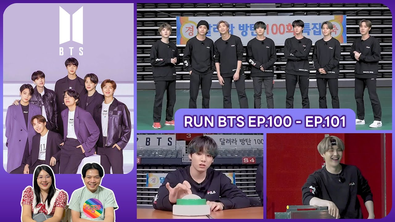 REACTION | BTS - RUN BTS EP.100 - EP.101 #ชวนเธอมารีแอค - YouTube