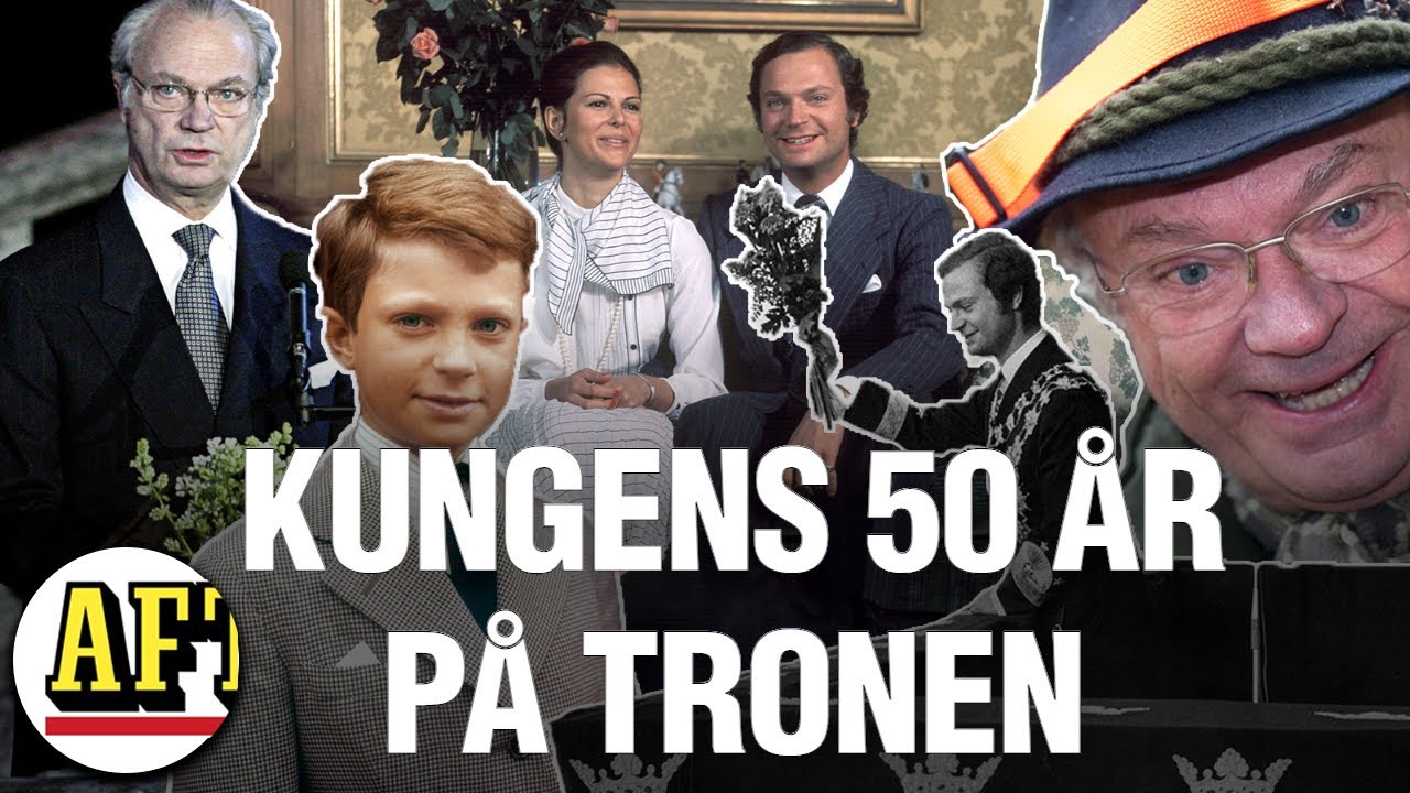 Här är kung Carl XVI Gustafs värsta kriser – och högsta toppar - YouTube