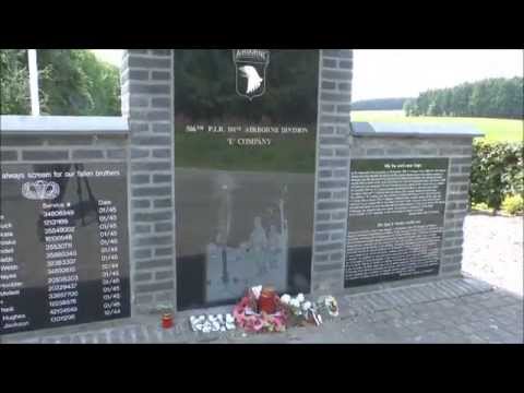 Easy Company (Band of Brothers) Memorial, Bois Jacques, near Foy ...