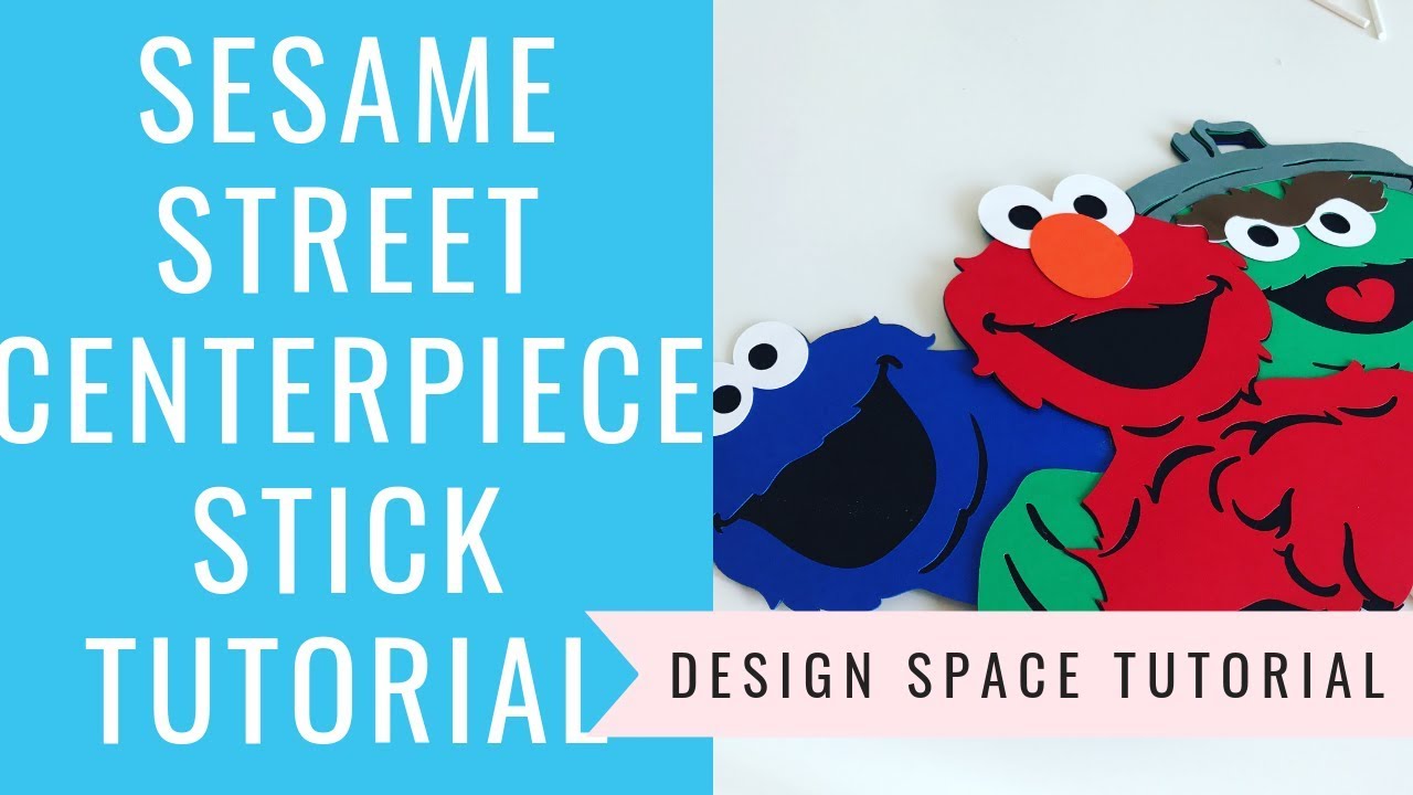 Sesame Street Centerpiece Stick Tutorial, DIY, tutorial, Sesame Street ...