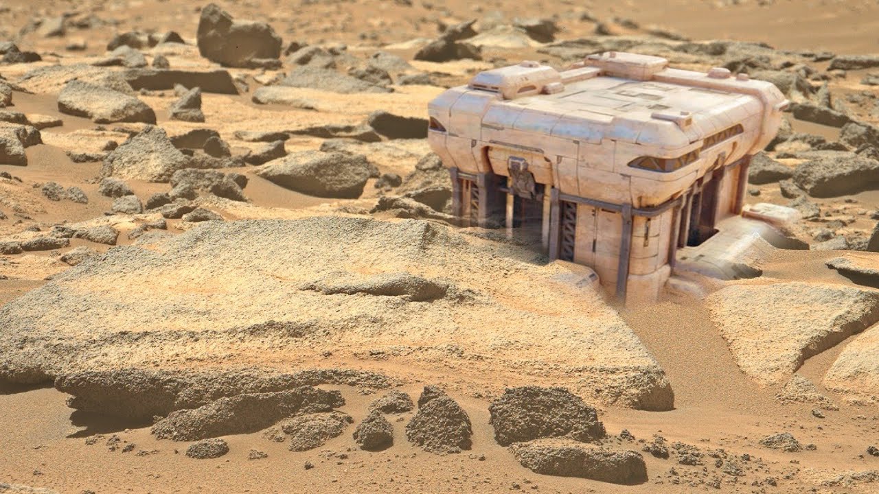 Curiosity Rover Find New Mysterious Building On Mars Planet - YouTube
