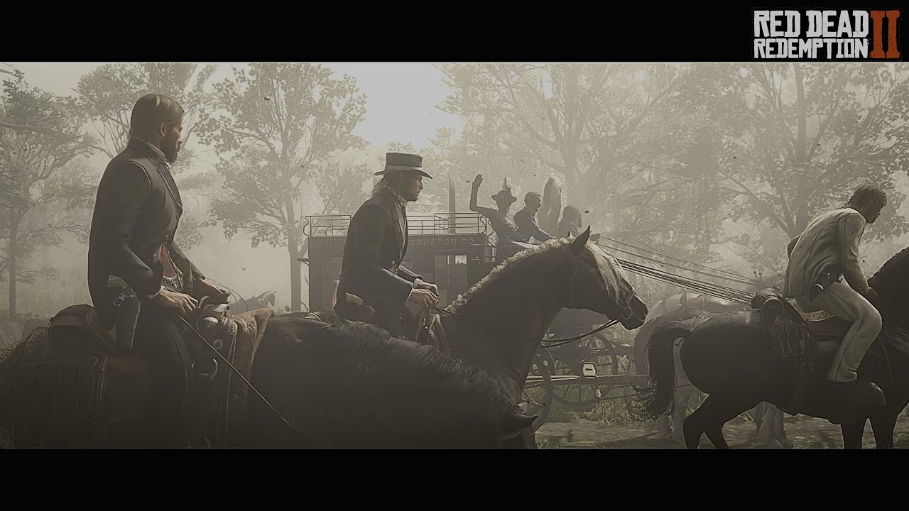 RDR2 - This GANG really likes Robbery - YouTube