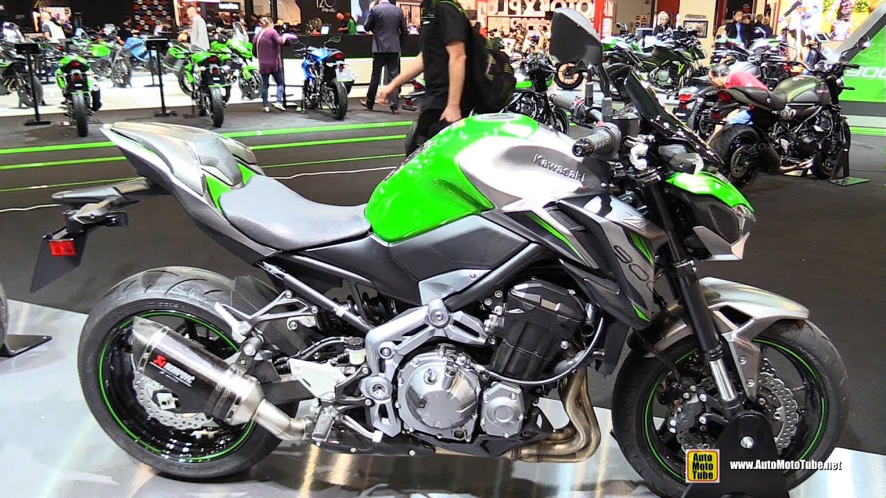 2019 Kawasaki Z900 - Walkaround - 2018 EICMA Milan - YouTube