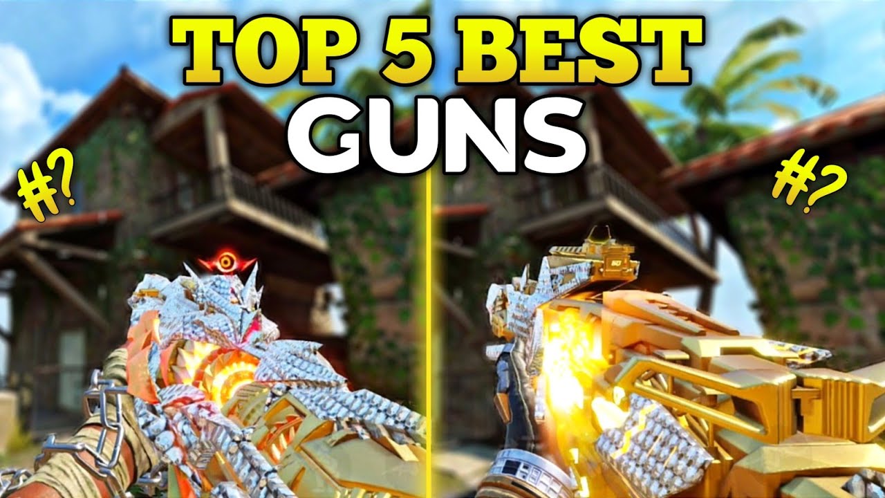 Best Guns which will help you to reach Legendary Faster in Season 5 # ...