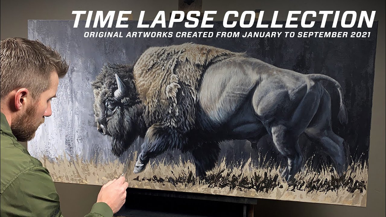 Time Lapse Collection - Original Artworks Created from Jan-Sept 2021 ...