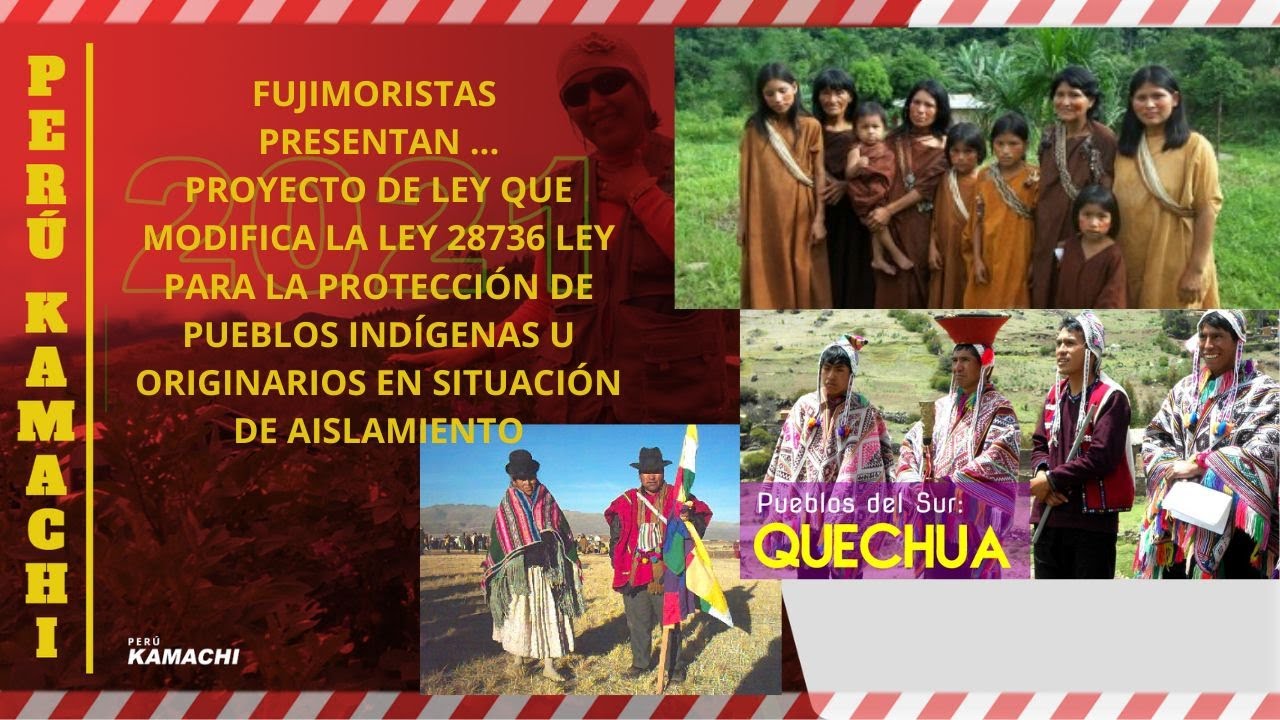 PROYECTO DE LEY QUE MODIFICA LA LEY 28736 LEY PARA LA PROTECCIÓN DE ...