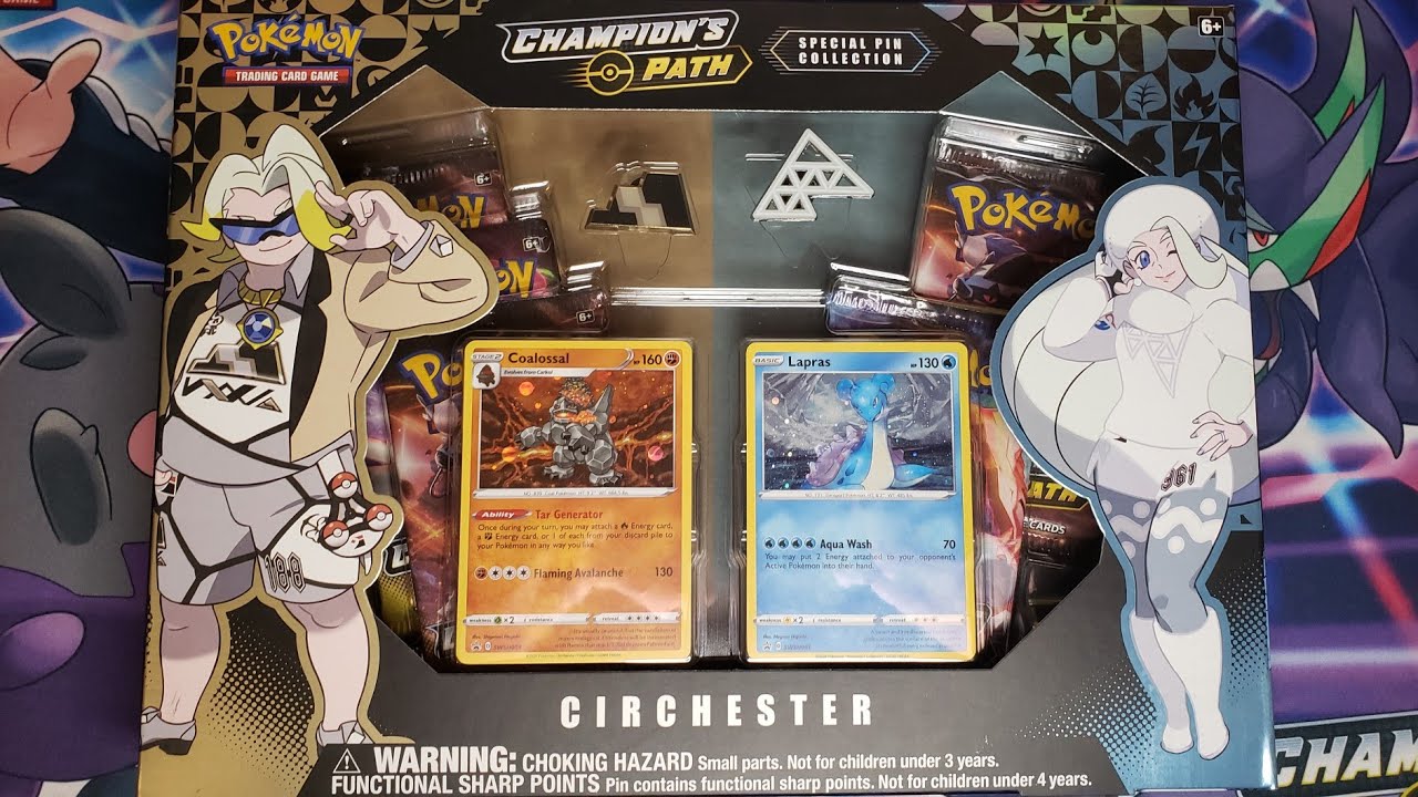 Champion's Path Circhester Special Pin Collection Box Opening - YouTube