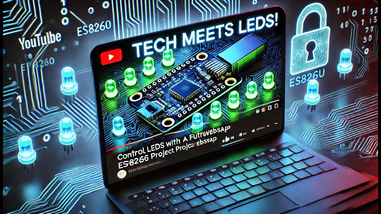 "Controlling LEDs with NodeMCU: Build Your Own Webpage for Smart LED Control!" - YouTube