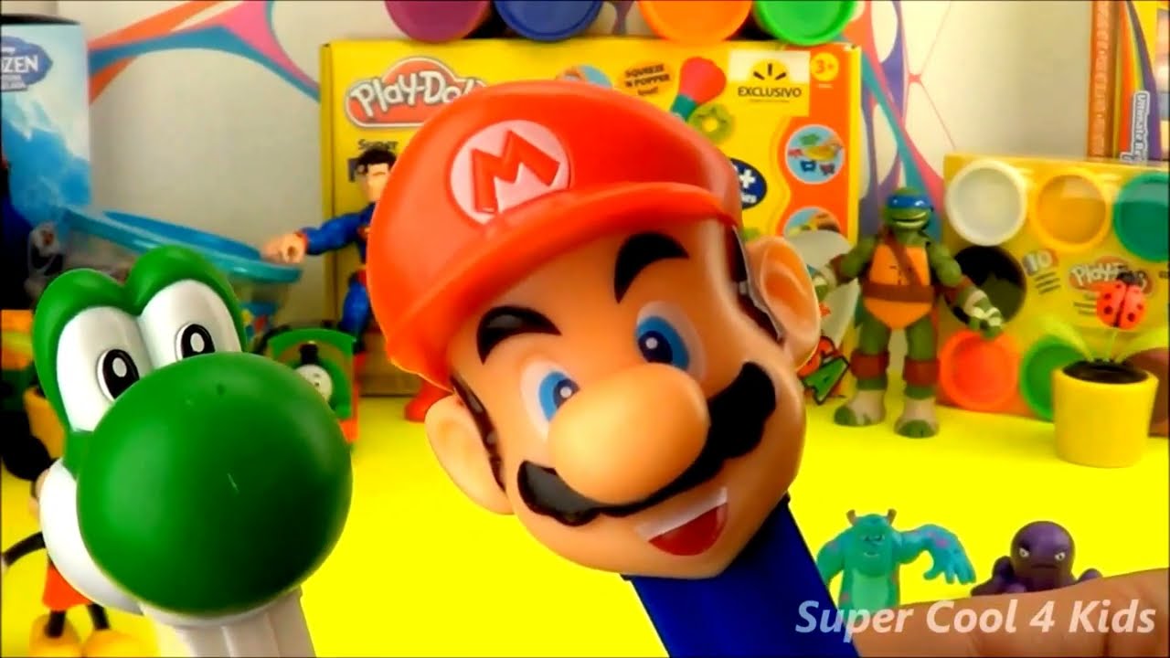 EPIC Super Mario Bros PEZ candy from the Mario Bros Nintendo Game Wii ...