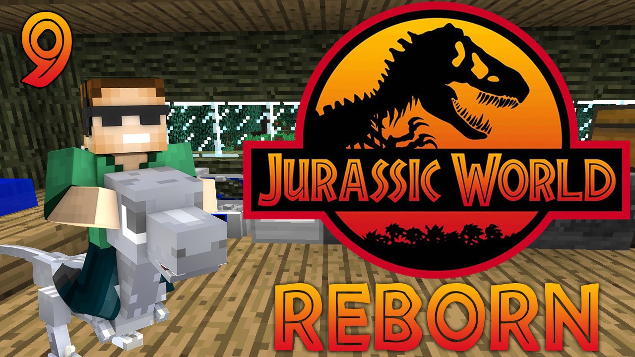 Minecraft: Jurassic World Reborn - Ep. 9 - "Dinosaur DNA Time!!" - YouTube