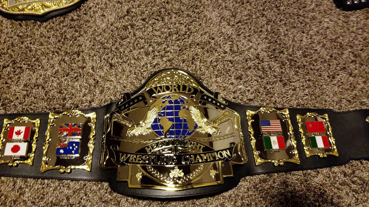 Andre 87 wrestling belt by Fandu belts! - YouTube