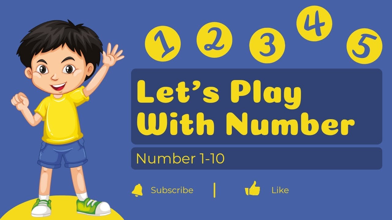 Learn Numbers and Counting 1-10 | Fun with numbers for kids - YouTube
