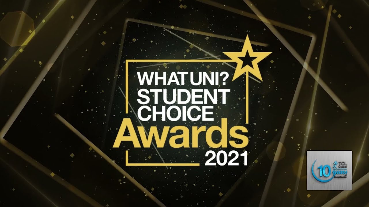 Whatuni Student Choice Awards 2021: the winners || TCL Global - YouTube