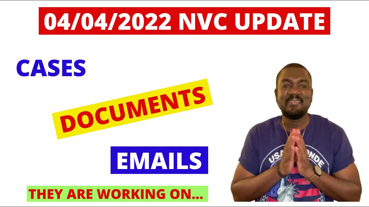 WEEK OF 04-04-2022 l NVC UPDATE (CASES, DOCUMENTS, EMAILS) - YouTube