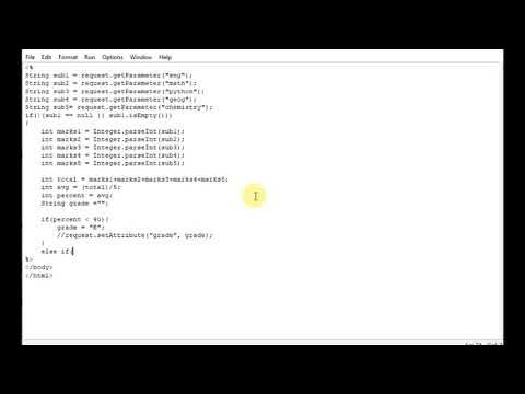 JSP students Grade and Mark - YouTube