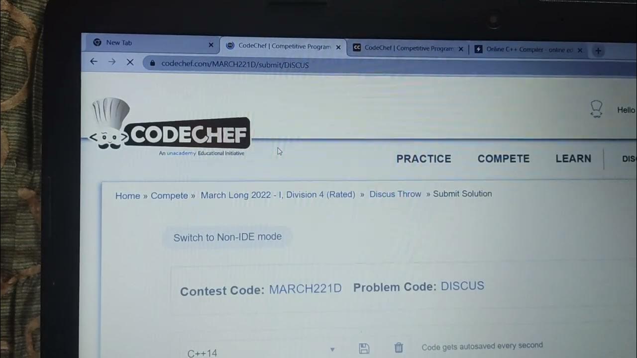 Codechef discus throw solution - YouTube