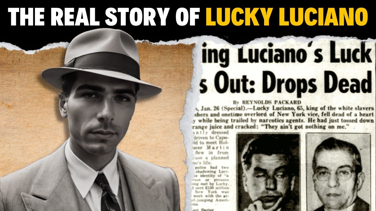 The Real Story of LUCKY LUCIANO: Unmasking the Mafia Myth ️ - YouTube