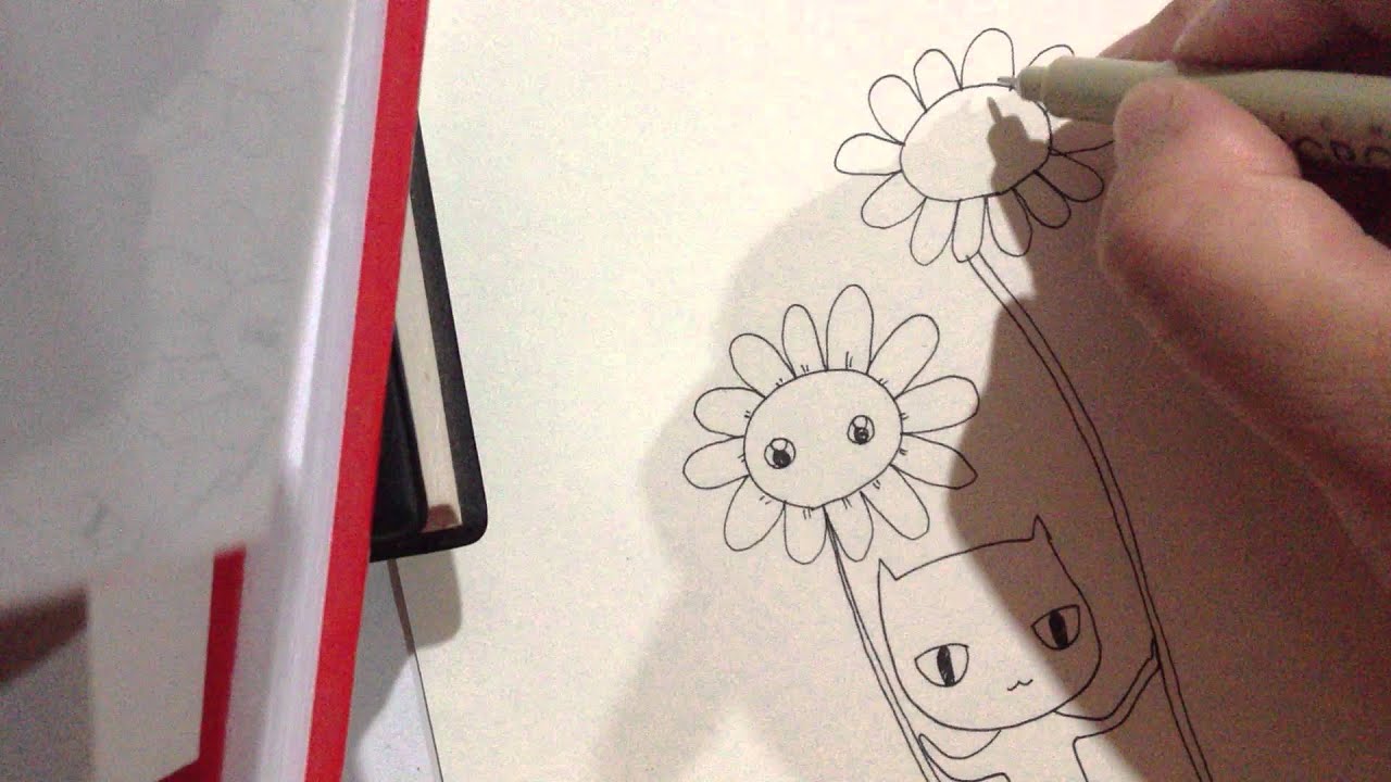 100 happy day with drawing - day 17 - YouTube