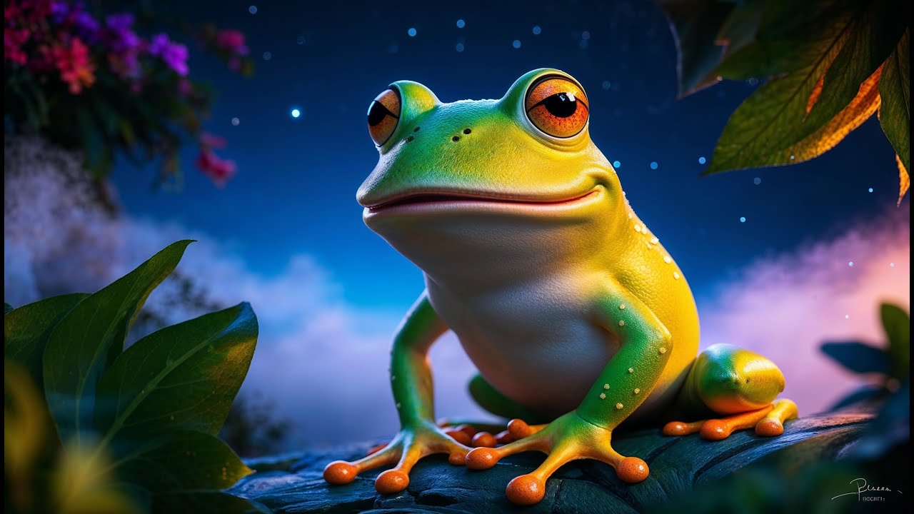 La Ranita Salta Salta Canción Infantil Para Niños Jugar Saltar Felices ...