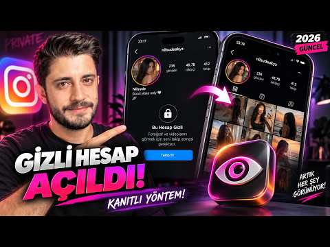 10 SANİYEDE İNSTAGRAM GİZLİLİK HESAP GÖRME 2026 | %100 ÜCRETSİZ İNSTAGRAM GİZLİ HESAP GÖRME 2026