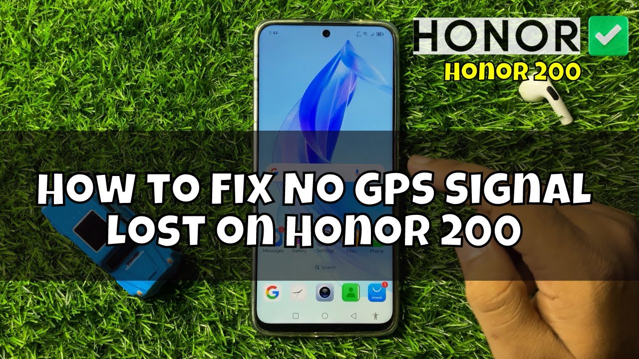 How to Fix No GPS Signal Lost on Honor 200 - YouTube