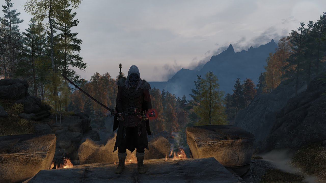 Skyrim Lorerim 2.2 illusion Vampire Playthrough 2024 Gameplay! (Pt.19 ...