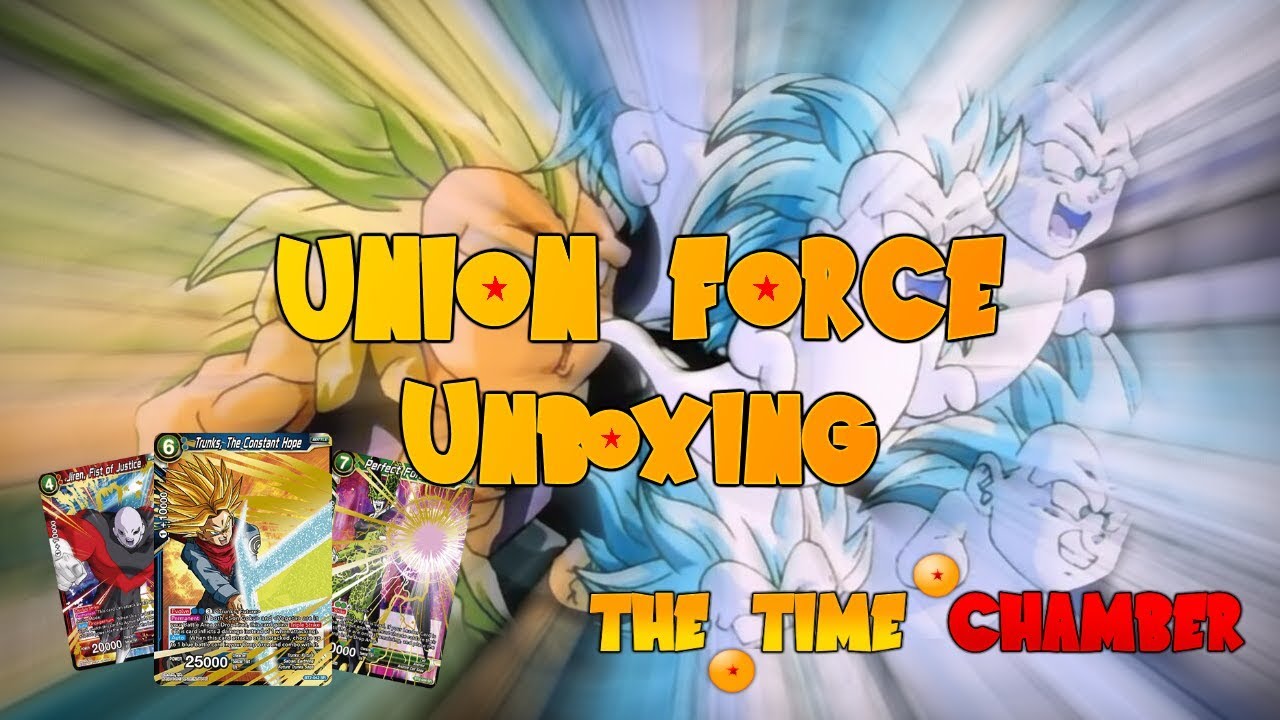 Dragon Ball Super Card Game Union Force - Unboxing - YouTube