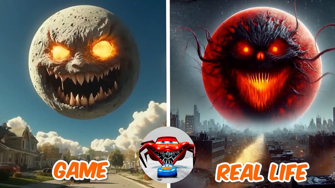 LUNAR MOON Monster In Real Life | All Eater Monster | Lunar Moon ...
