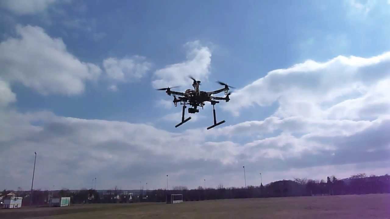 DJI F550 hexacopter - YouTube
