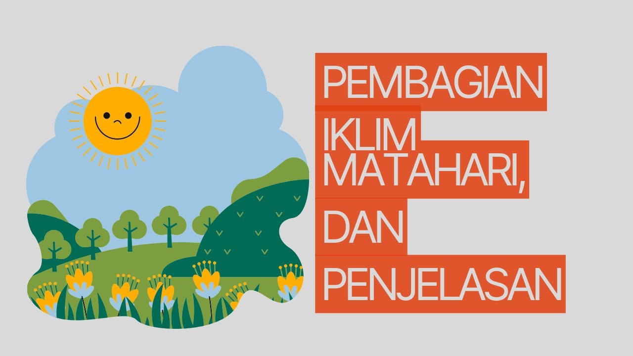 4 Jenis Iklim Matahari dan Cirinya #iklim #matahari #jenis #ciri # ...