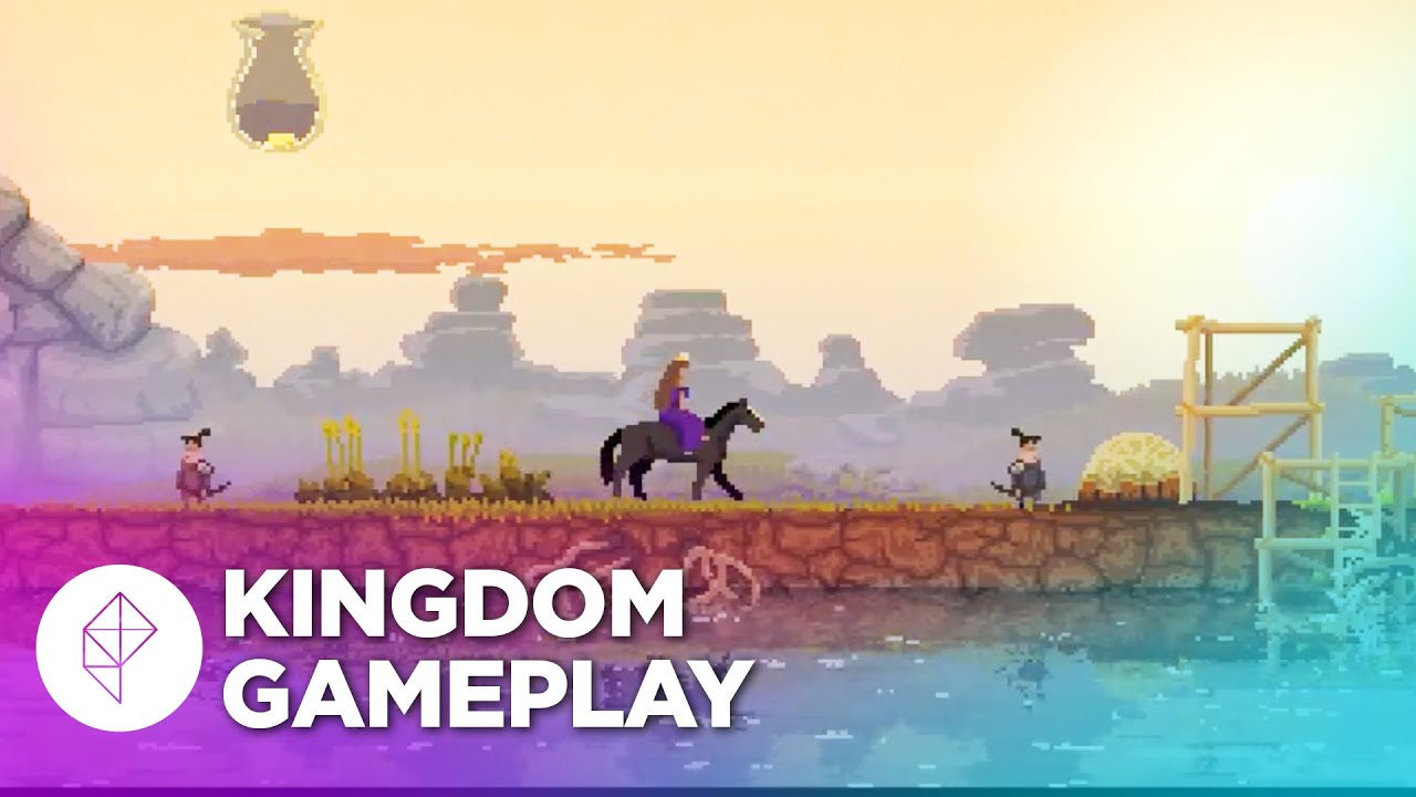 Kingdom Gameplay - Gorgeous 2D Medieval Village Building - YouTube