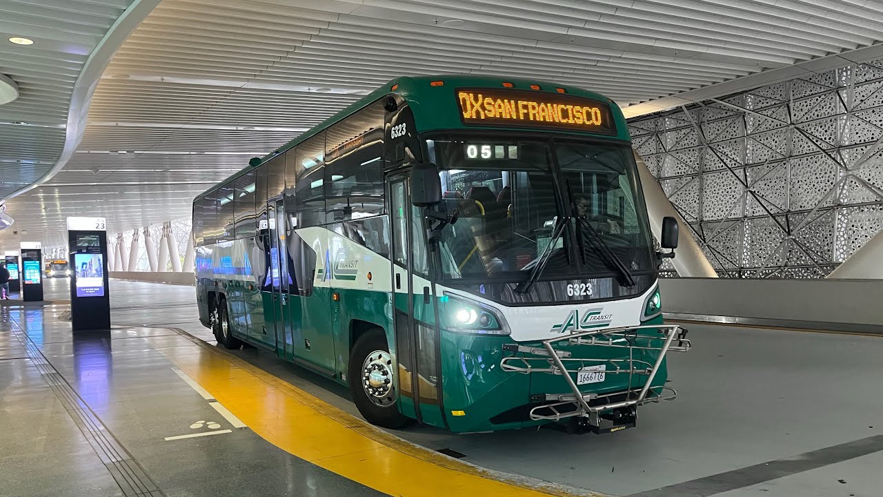 (Discontinued Express) AC Transit #6323 in Route OX (FULL ROUTE) - YouTube