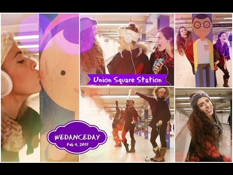 Maroon 5 - Sugar #WeDanceDay @ Union Square Station