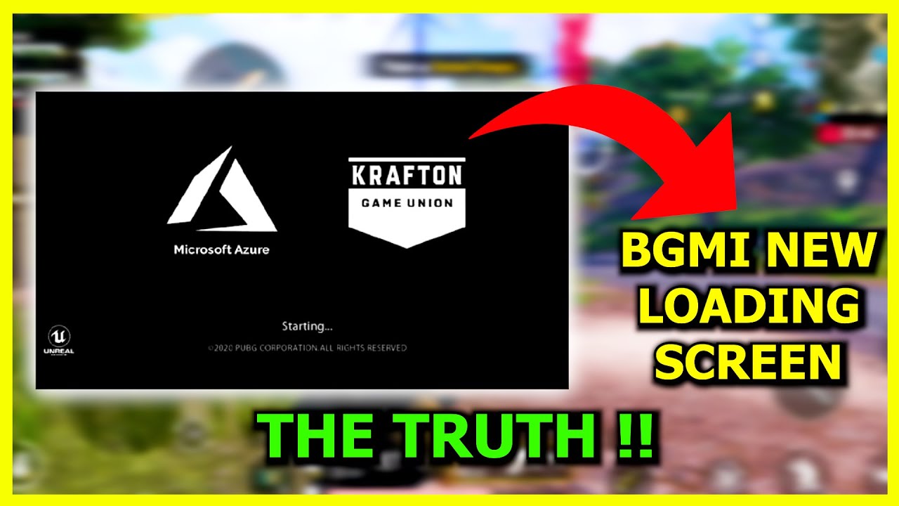 BGMI NEW LOADING SCREEN 😱 || THE TRUTH OF NEW LOADING SCREEN - YouTube