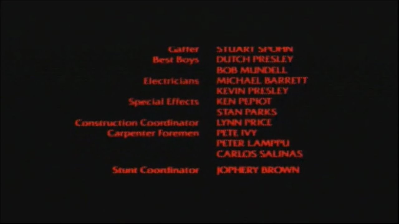 Scarface (1983) End Credits (Starz Encore Classic 2025) - YouTube